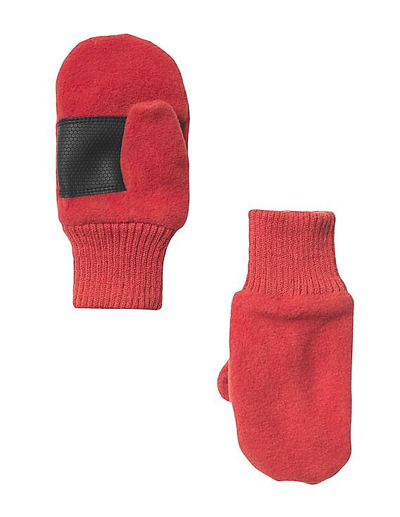 Buy GAP Baby Red Pro Fleece Mittens NNNOW