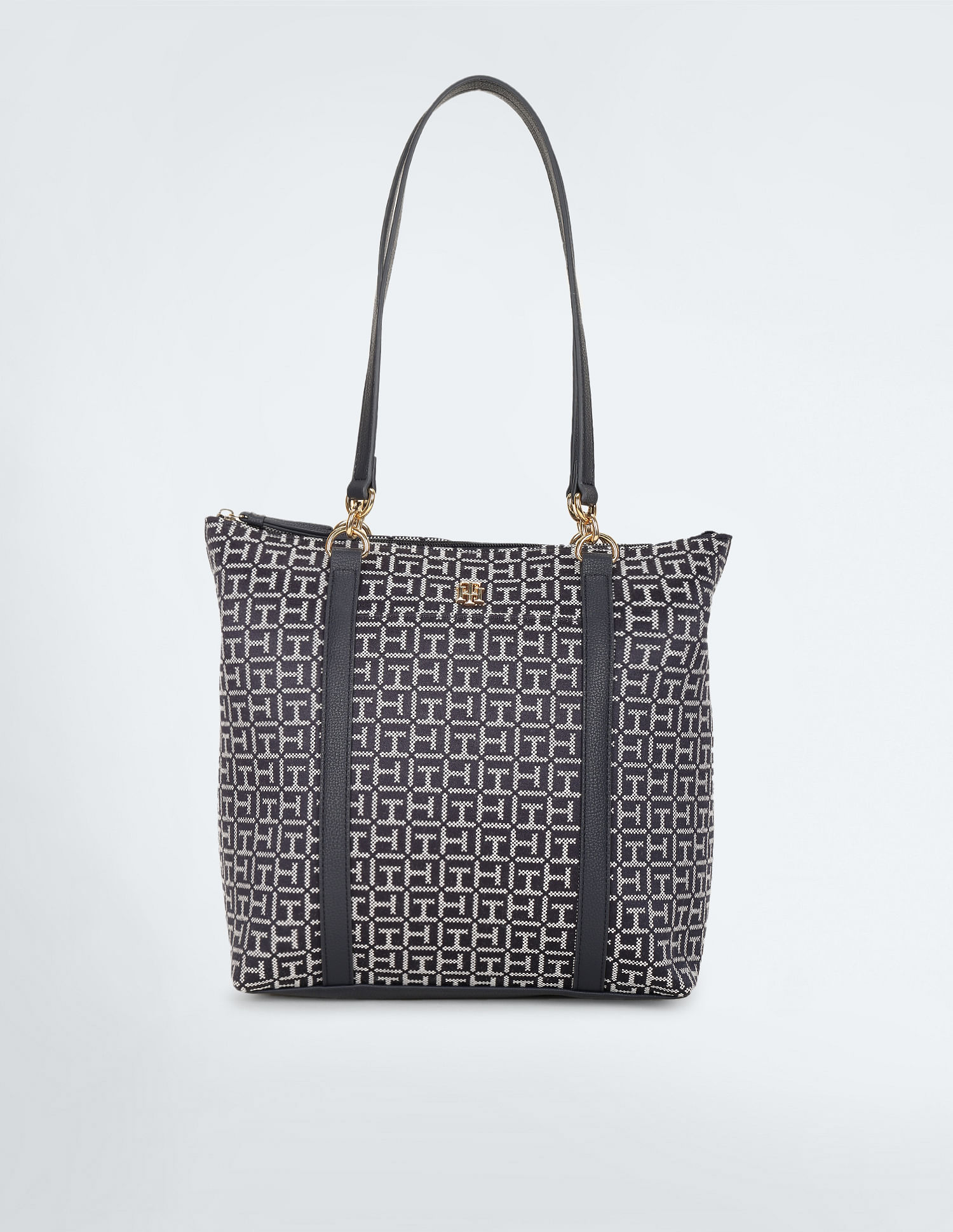 Buy Tommy Hilfiger Jacquard Monogram Odette Tote Bag NNNOW